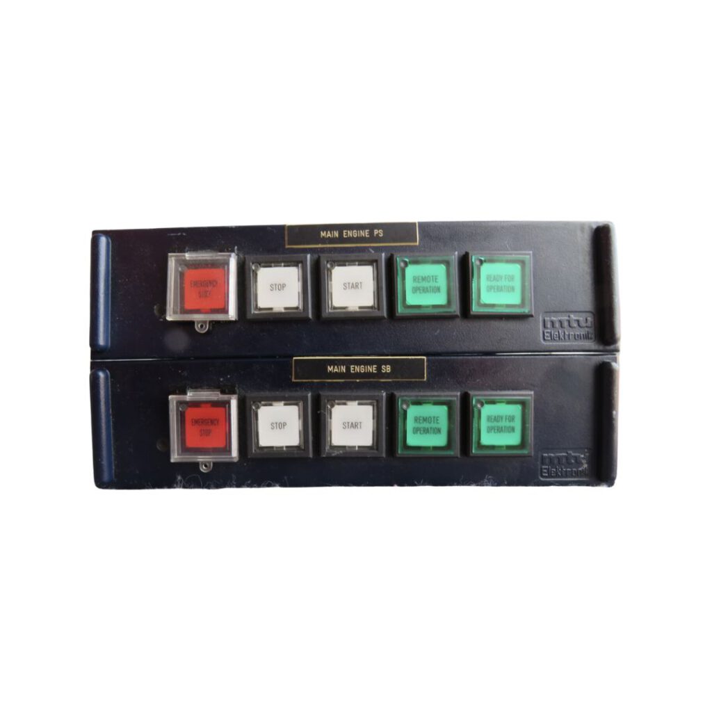 MTU elektronik Main Engine Control Panel PS/SB