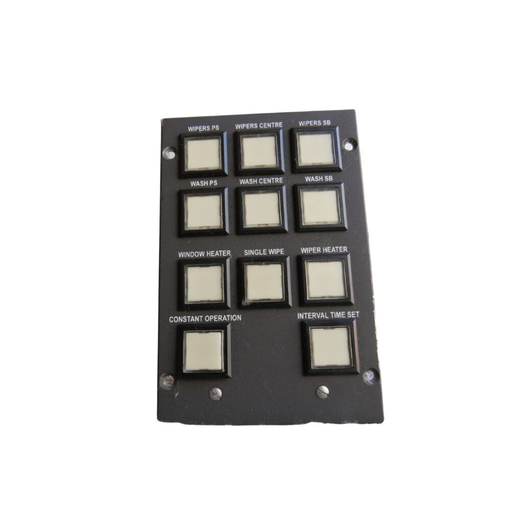 MTU Elektronik Wash Control Panel