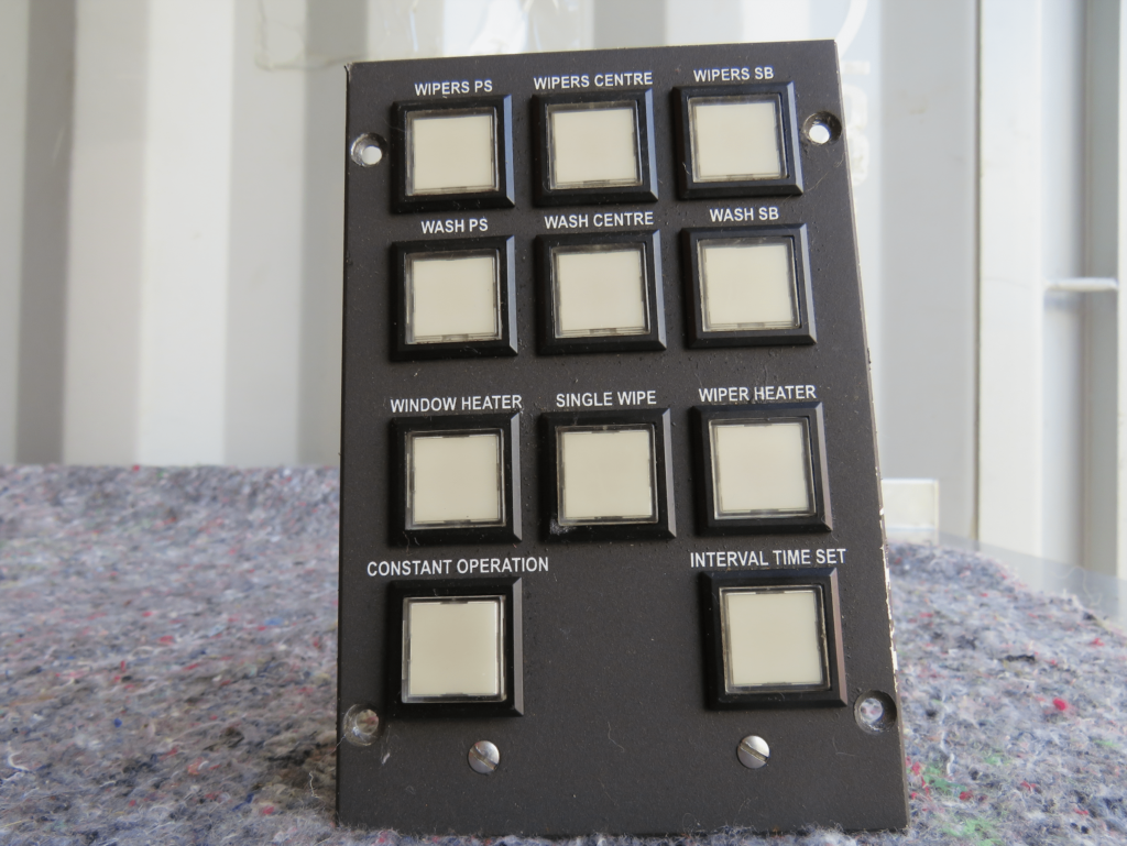 MTU Elektronik Wash Control Panel